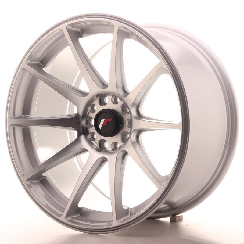 Japan Racing - JR11 Silver Machined (18x9.5) - Felgenhelden.de ...