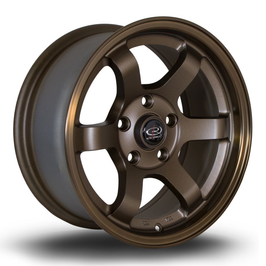 Rota Wheels - Grid-Max Sports Bronze (15x7 Zoll) - Felgenhelden.de ...