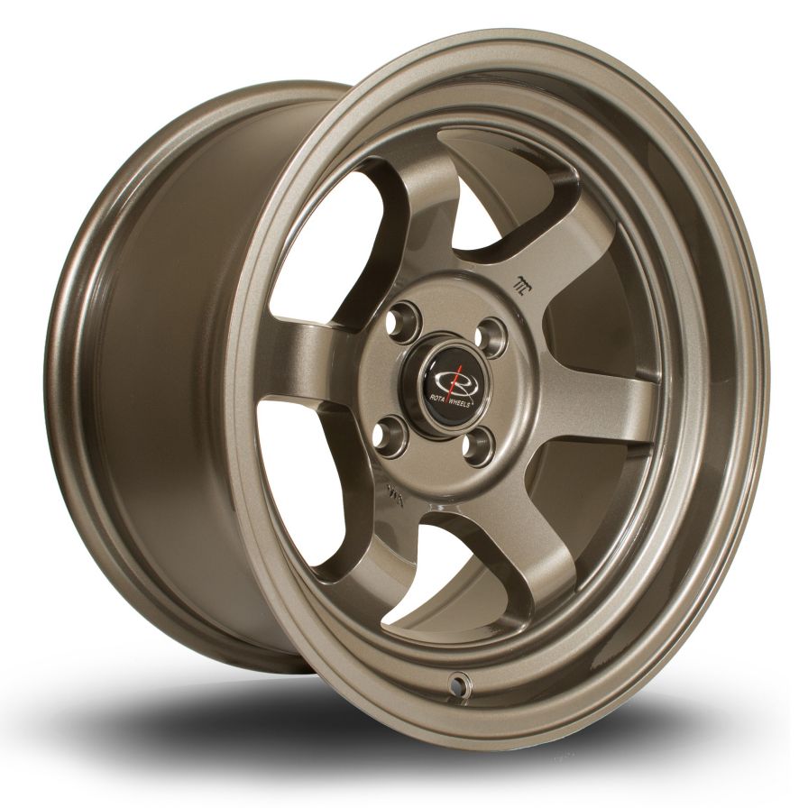Rota Wheels - Grid-Max Bronze (15x8 Zoll) - Felgenhelden.de ...
