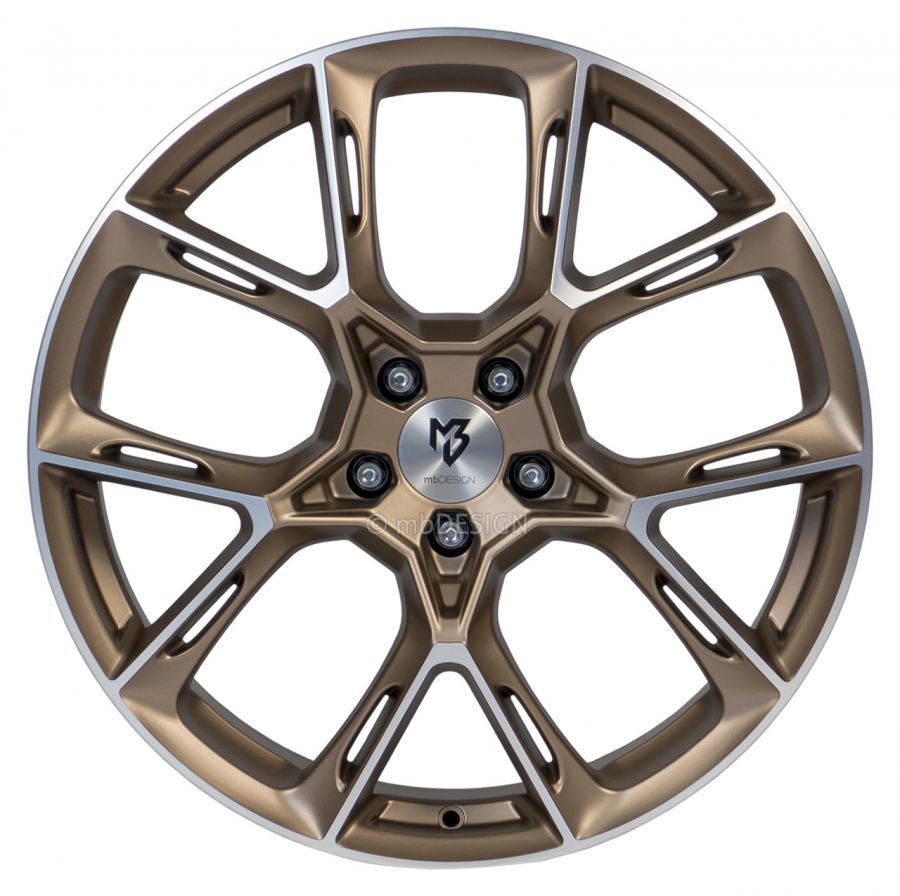 mbDESIGN - KX1 Bronze hell matt poliert (21x9) - Felgenhelden.de ...