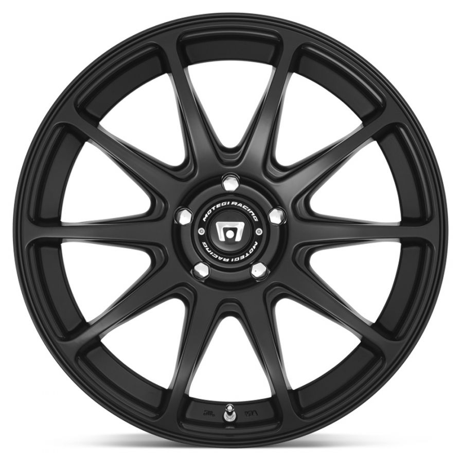 Motegi Racing - MR127 CS10 Satin Black (18x8) - Felgenhelden.de ...